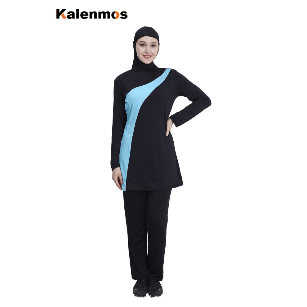 Muslim Swimsuit Islamic Women Conservative Bathingsuit Full Cover Beach ...