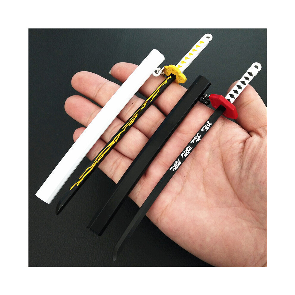 Demon Slayer Sword Keychain Japan Anime Demon Slayer Kimetsu no Yaiba ...