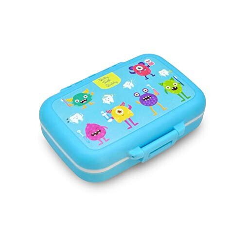 Baby Teeth Keepsake Box Kids Tooth Container Storage Holder Organizer ...