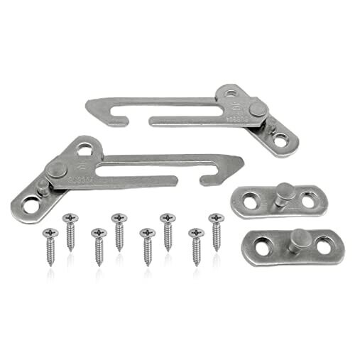 2 PCS Window Restrictors Locks, Child Safety Locks for Windows, Window ...