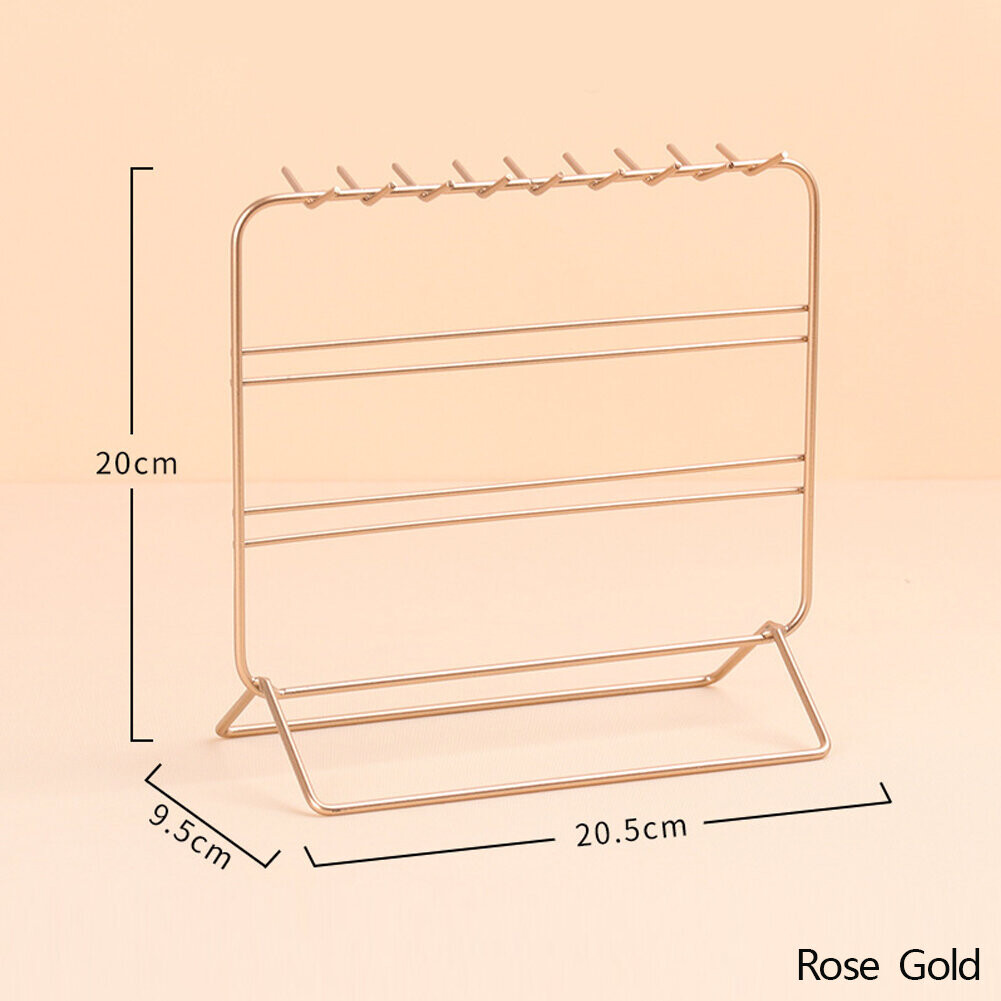 Nordic Hooks Jewelry Display Rack Dressing Table Ring Watch Storage ...