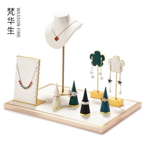 Metal ring display stand creative jewelry display props window counter ...