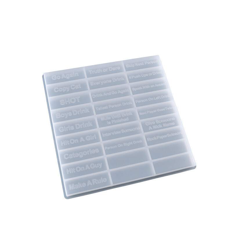 DIY Epoxy Resin Mold Jenga Blocks Mould Jewelry Molds Silicone Mold ...