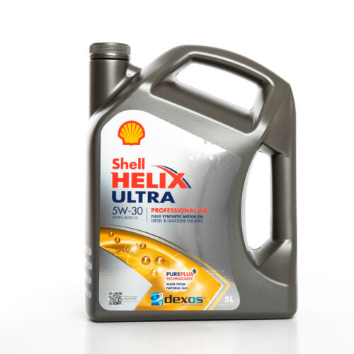5 Litre Original Shell Helix Ultra Prof. Ag 5W30 Huile 550040557 Acea ...