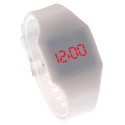 Flexible Compact Easy to Read Digital Electronic Watch for Students on ...