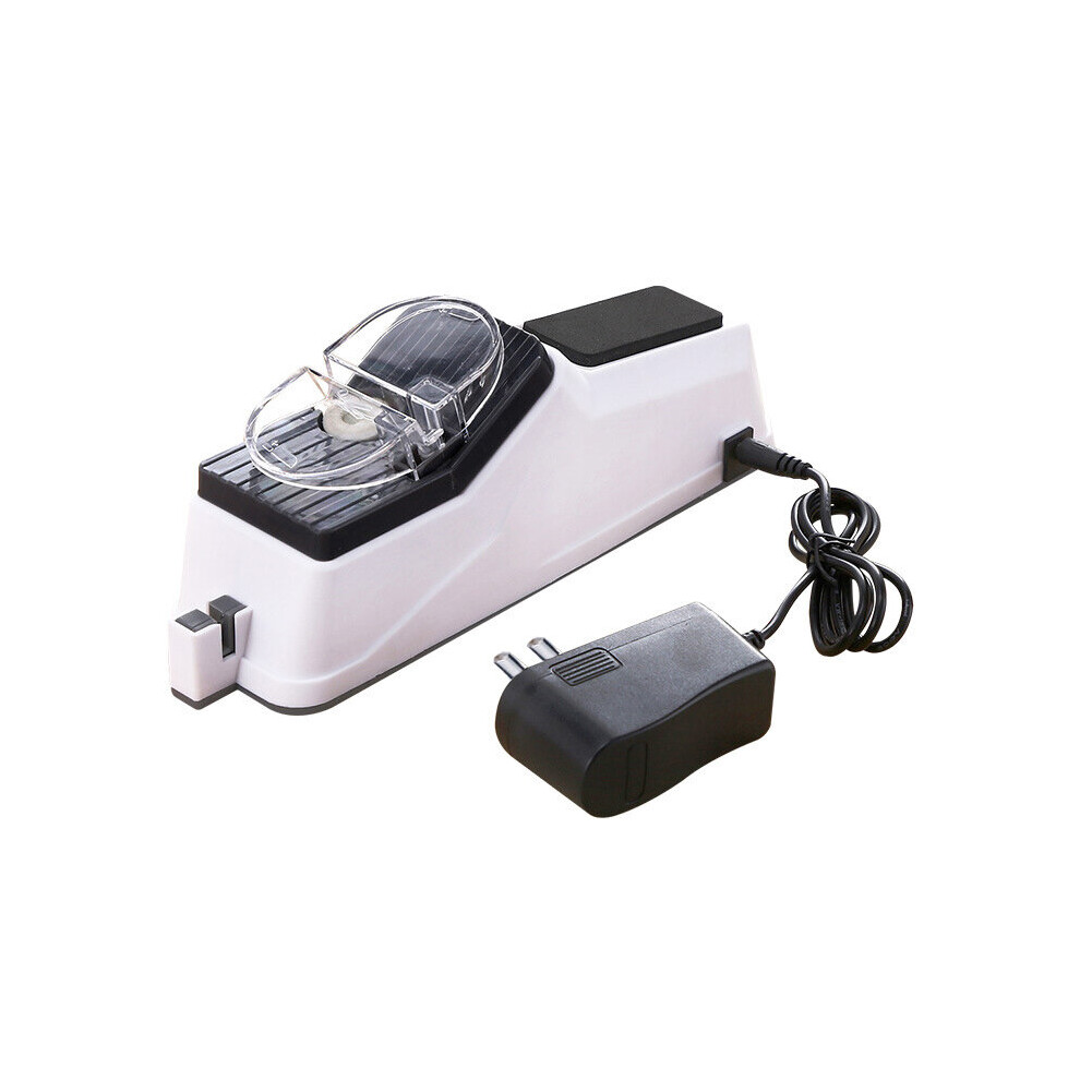 USB Electric Knife Sharpener Fast Automatic Sharpening Stone Whetstone ...
