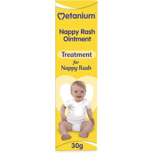 Metanium Nappy Rash Ointment - Treatment of Nappy Rash - Helps Relieve ...