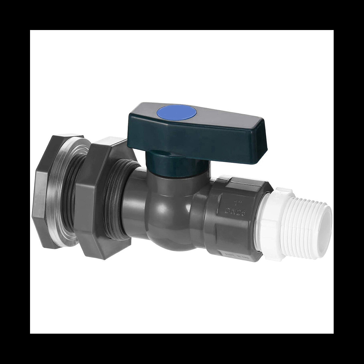 PVC Rain Bucket Faucet Kit, 3/4 Inch PVC Ball Valve, Bucket Bucket ...