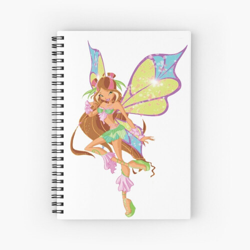 Spiral Notebook Winx club Flora aisha A5 120 Pages on OnBuy