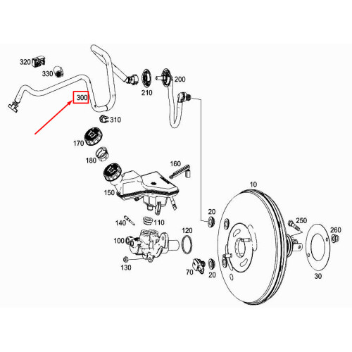 MERCEDES-BENZ A W177 Brake Vacuum Line A1774301400 NEW GENUINE on OnBuy