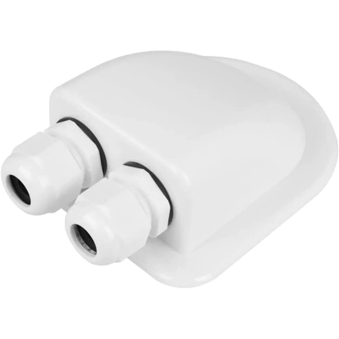 Solar Cable Box ABS Roof Cable Conduit Solar Waterproof Double Cable ...