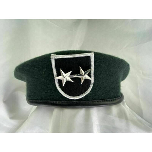 US Army 5th Special Forces Green Beret Officer 2star Major General Rank ...