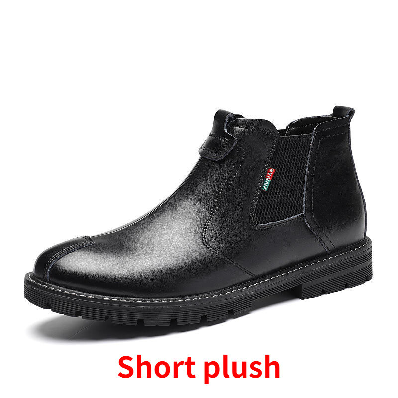 Chelsea Boots for Men Male Motorcycle Shoes Men Ankle Boots Men Winter ...