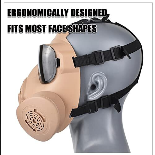 Full-face respirator M50 Head Mask Full Face Ventilative, Dedicated to ...