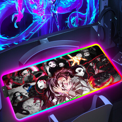 (a-FH003314 300x600x3mm) Demon Slayer Xxl Gaming Mouse Pad Kawaii Gamer ...