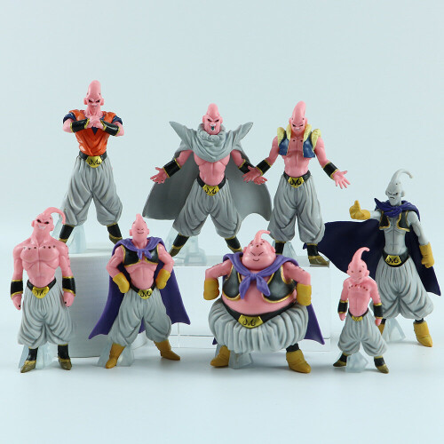8PCS Buu Anime GK Muscle Buu 8 Dragon Ball Devil Buu Hand-Made Model on ...