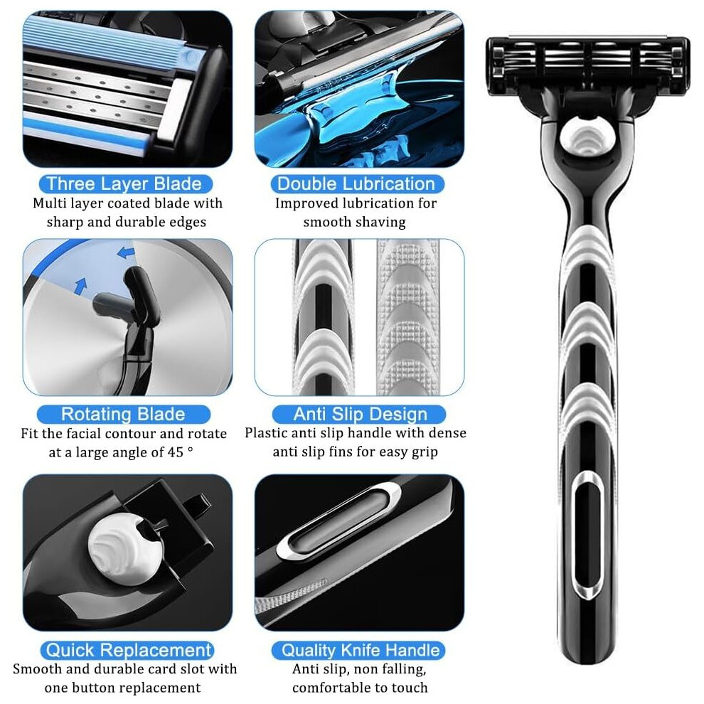 24PCS For Gillette Mach 3 Manual Razor Blades on OnBuy