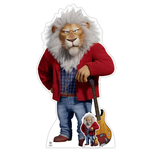 Clay Calloway the Lion from Sing 2 Official Cardboard Cutout / Standee ...