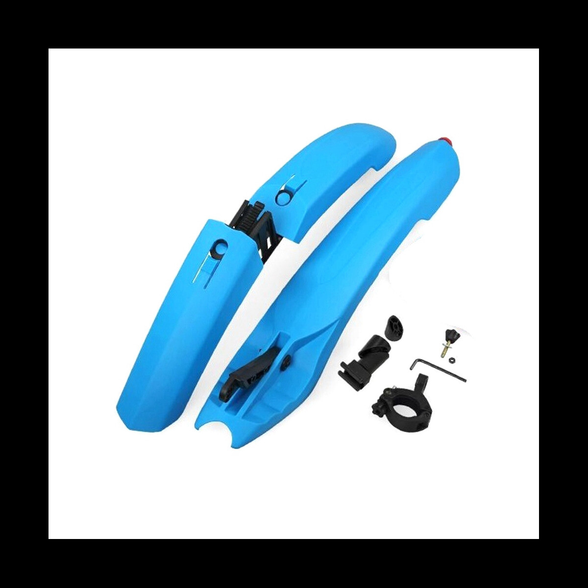 Mud Removal Of Front and Rear Baffles Of Bicycle Rain Shields Road ...