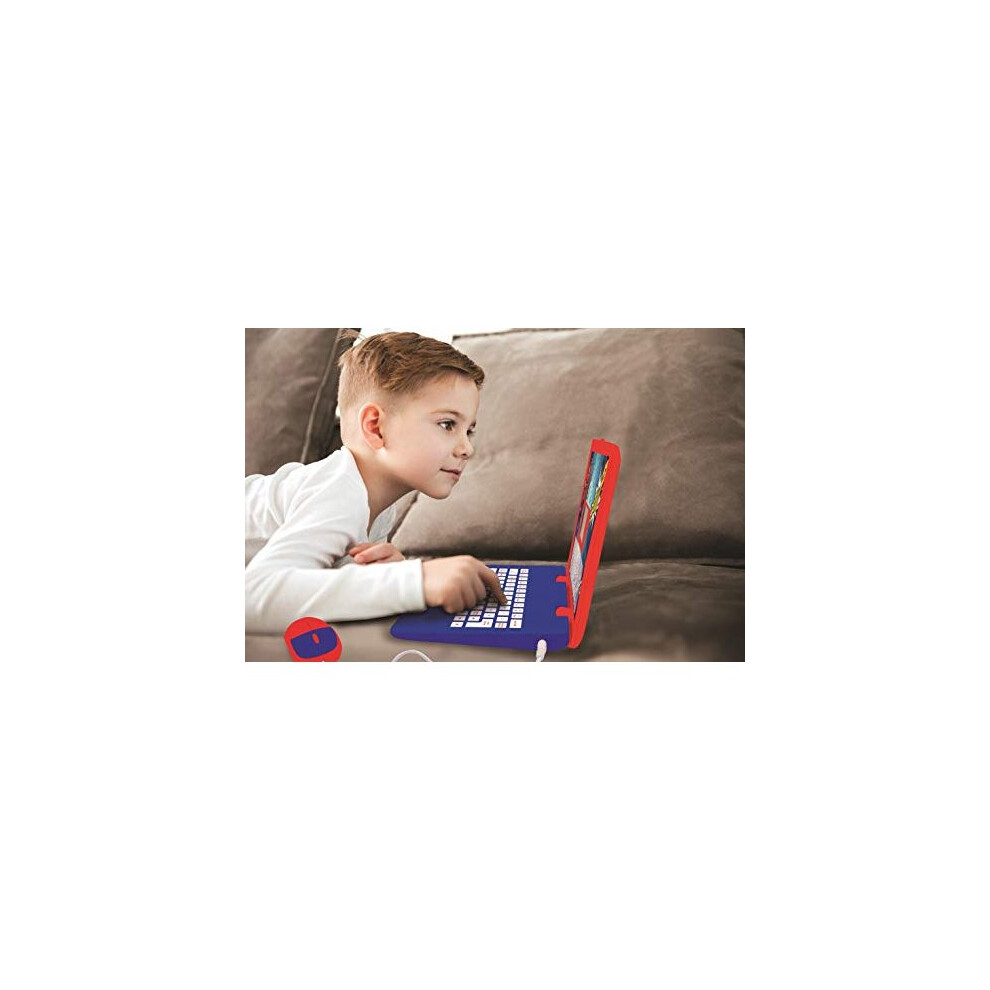 JC598SPi2 Spider-Man-Educational and Bilingual Laptop Spanish/English ...