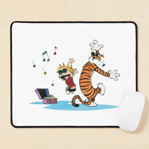 Mouse Pad calvin and hobbes, calvin, hobbes, cartoon, bill watterson ...