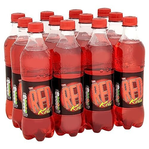 since 1875, Red Kola Cola, 12 pack Fizzy Drink Bottles, Low Sugar, 12 x ...
