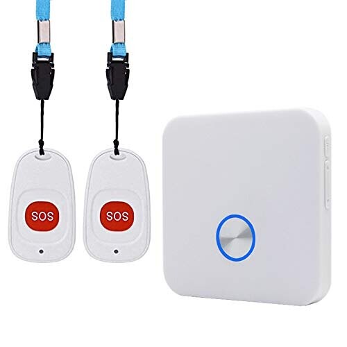 Patient elderly Alert Alarm System Rechargeable Wireless Pager Alarm ...