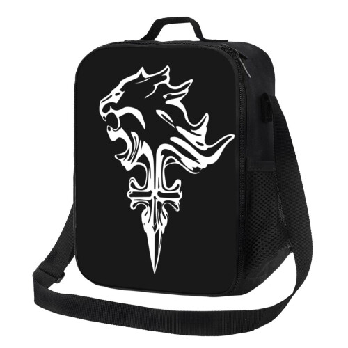 Kids Lunch Bag Final Fantasy VIII Insulated Tote Box for Girls Boys ...