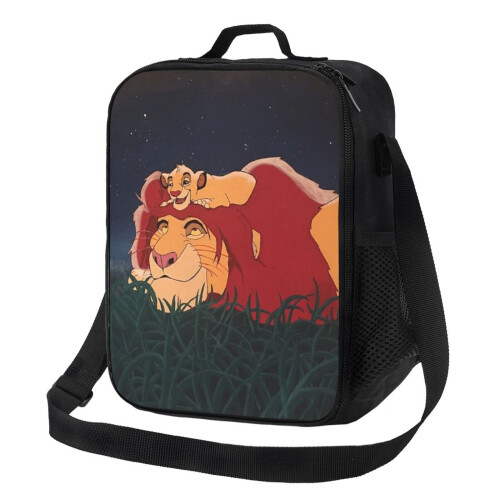 Kids Lunch Bag The Lion King Mufasa And Simba Insulated Tote Box for ...