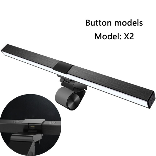DC5V X2 Model Button Control Computer Monitor Light Eye-Care LED Desk ...
