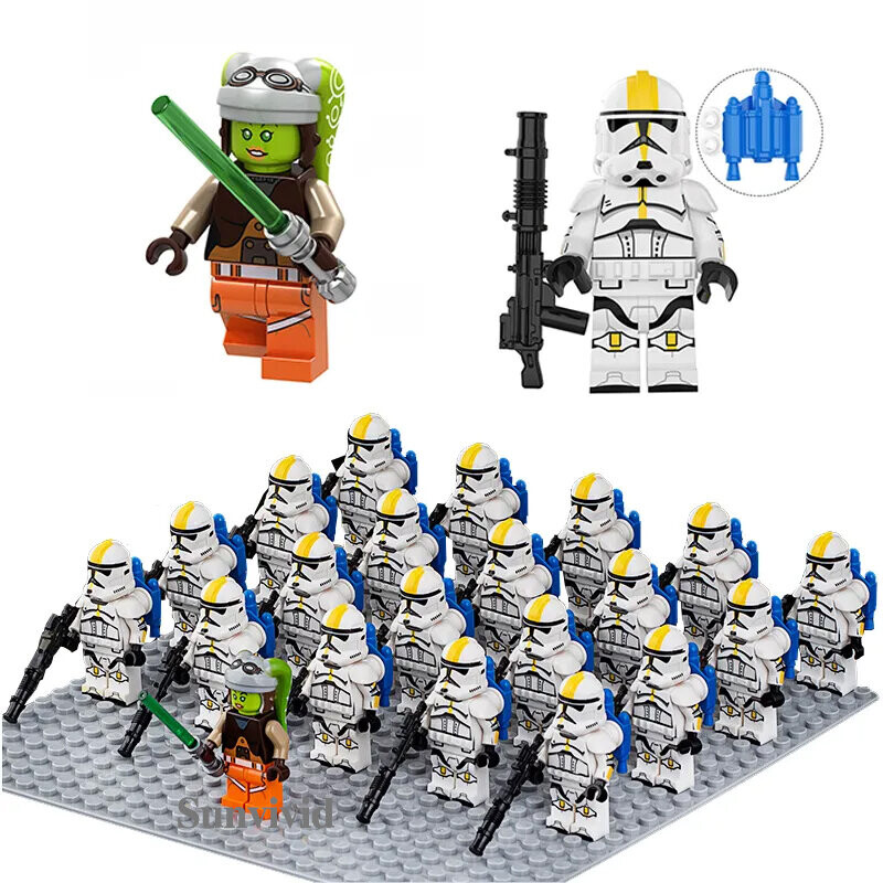 (Star Wars Package 3) Set of 21pcs Star Wars Army Weapons Minifigures ...
