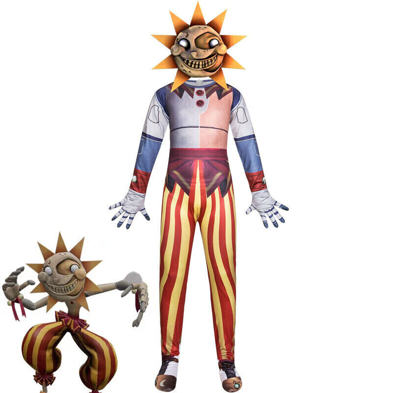 ( Style - B, 130# 6-7 Y) Kids Sundrop Moondrop FNAF BOSS Security ...