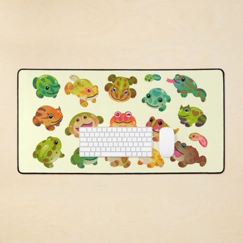 Desk Mat Horned frog - bright Large Gaming Mouse Pad 35x16 inch on OnBuy