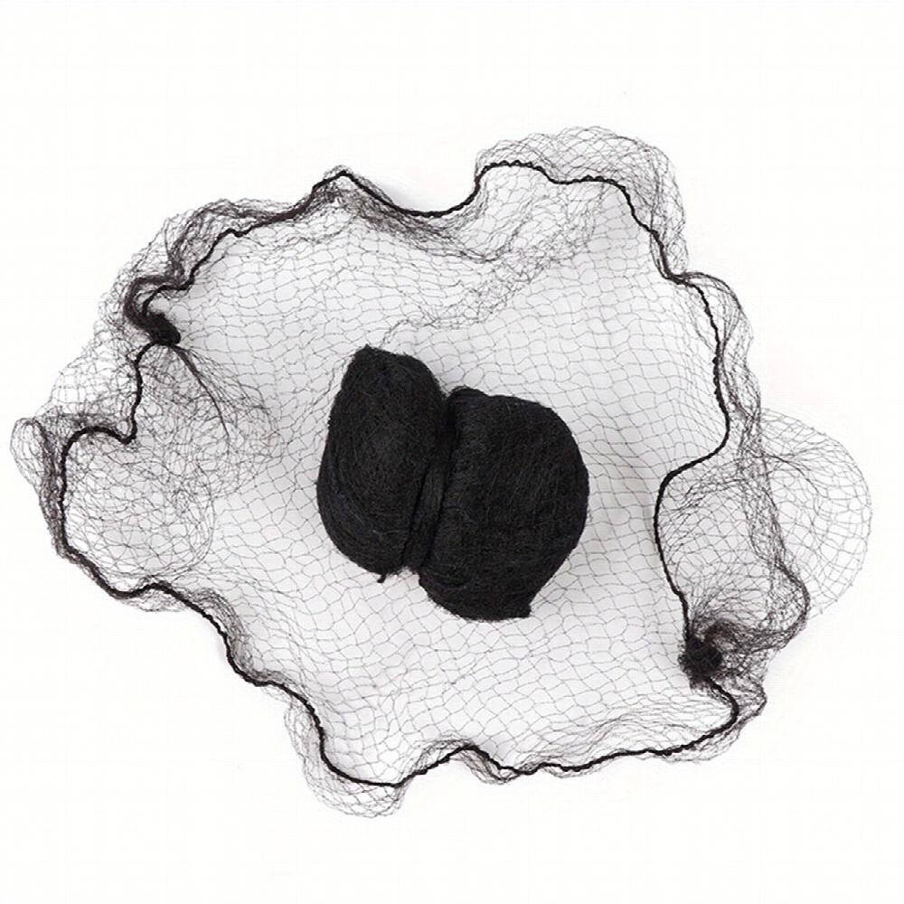 20pcs Invisible Bun Net High Elasticity Hair Nets Mesh Bun Net For ...