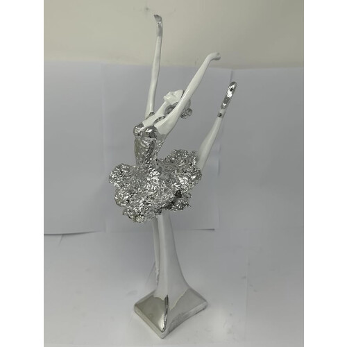 Elegant Ballet Dancer Statue Graceful Ballerina Figurine Ornament 38CM ...