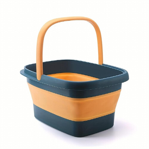 Foot Bath Basin Cleaning Bucket Large Folding Portable Foot Bath Bucket ... Foot Bath Basin Cleaning Bucket Large Folding Portable Foot Bath Bucket ...