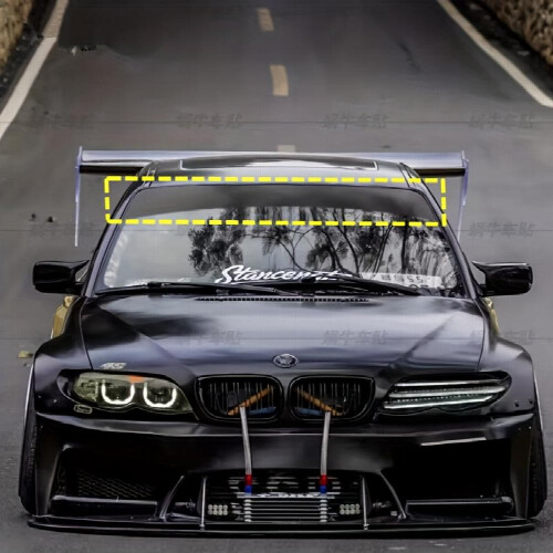 Universal Front And Rear Windshields With Sun Blocking Car Stickers Sun ...