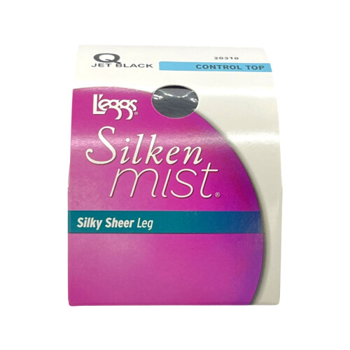 L'eggs Silken Mist Control Top Pantyhose Jet Black 1 Count on OnBuy L'eggs Silken Mist Control Top Pantyhose Jet Black 1 Count on OnBuy
