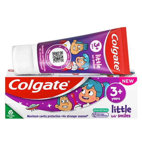 Colgate Little Kids' Smiles 3+ years Toothpaste - 50ml on OnBuy