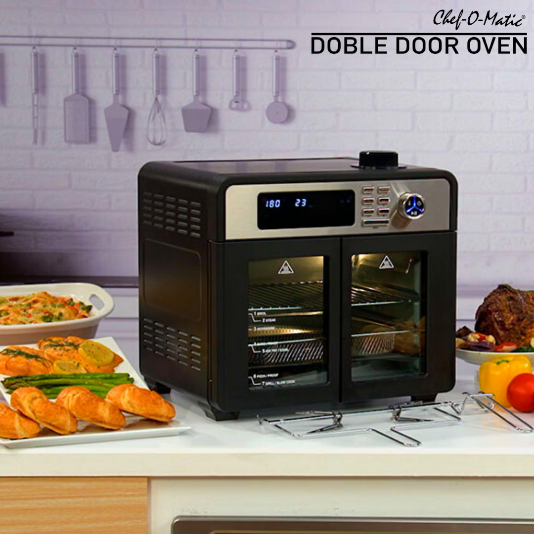 Chef O Matic Double Door Oven & Fryer, XXL Size, Energy saving, 1700w ...