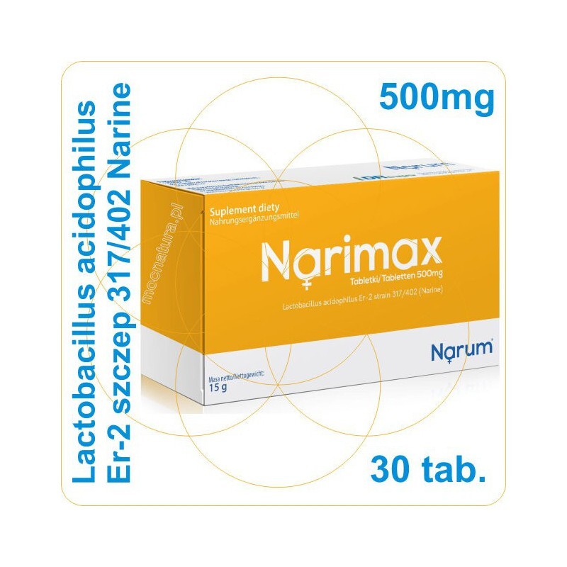Narum Narine Tab 500mg 30x Lactobacillus Acidophilus Probiotic on OnBuy