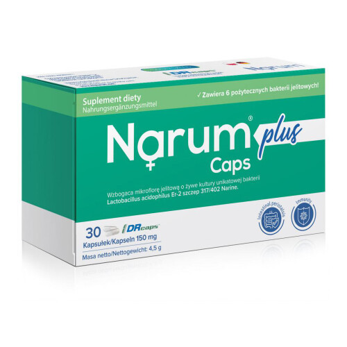 Narum Narine Plus Probiotic 150mg - Lactobacillus Acidophilus Er-2 (317 ...