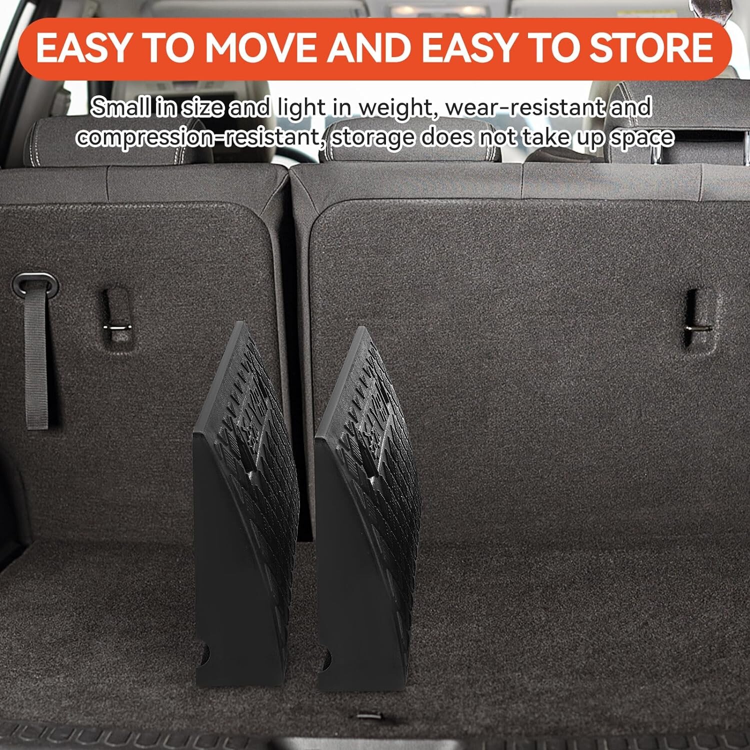 2x Curb Ramp Rubber Vehicle Slope Kerb Garage Ramps Car Wheelchair on OnBuy