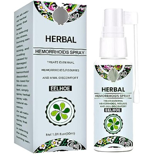 Herbal Hemorrhoids Spray Treats Exrenal Hemorrhoids Fissures And Anal