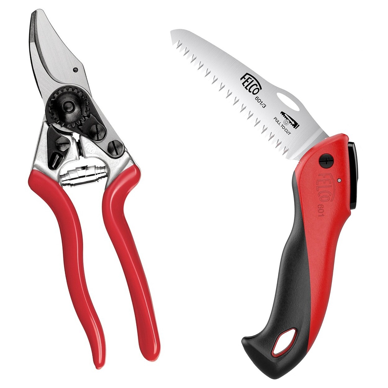 Felco Model 6 Compact Set - small hand secateurs and folding pruning ...