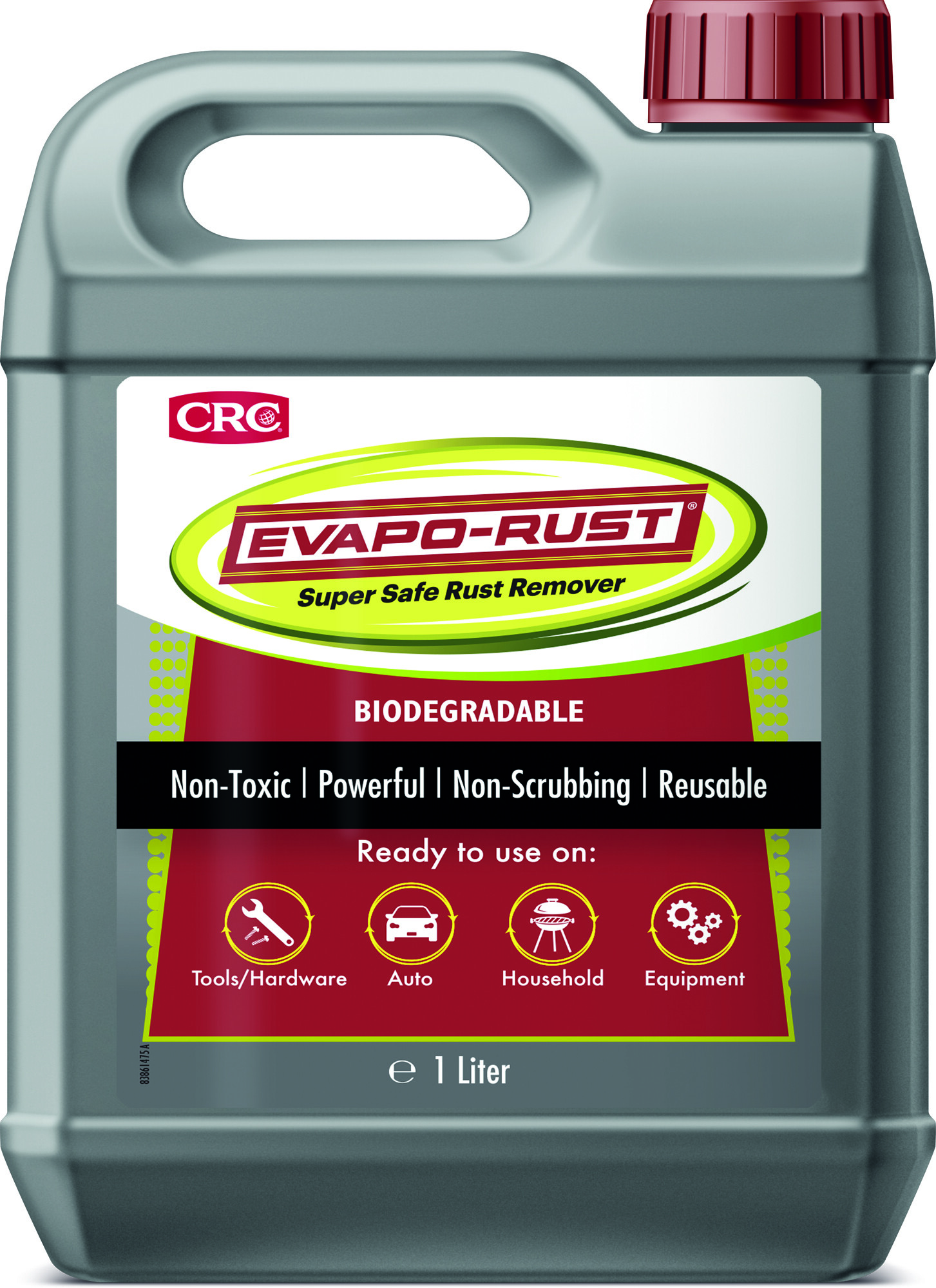 Evapo-Rust 1 Litre Super Safe Rust Remover NON TOXIC Powerful Reusable ...