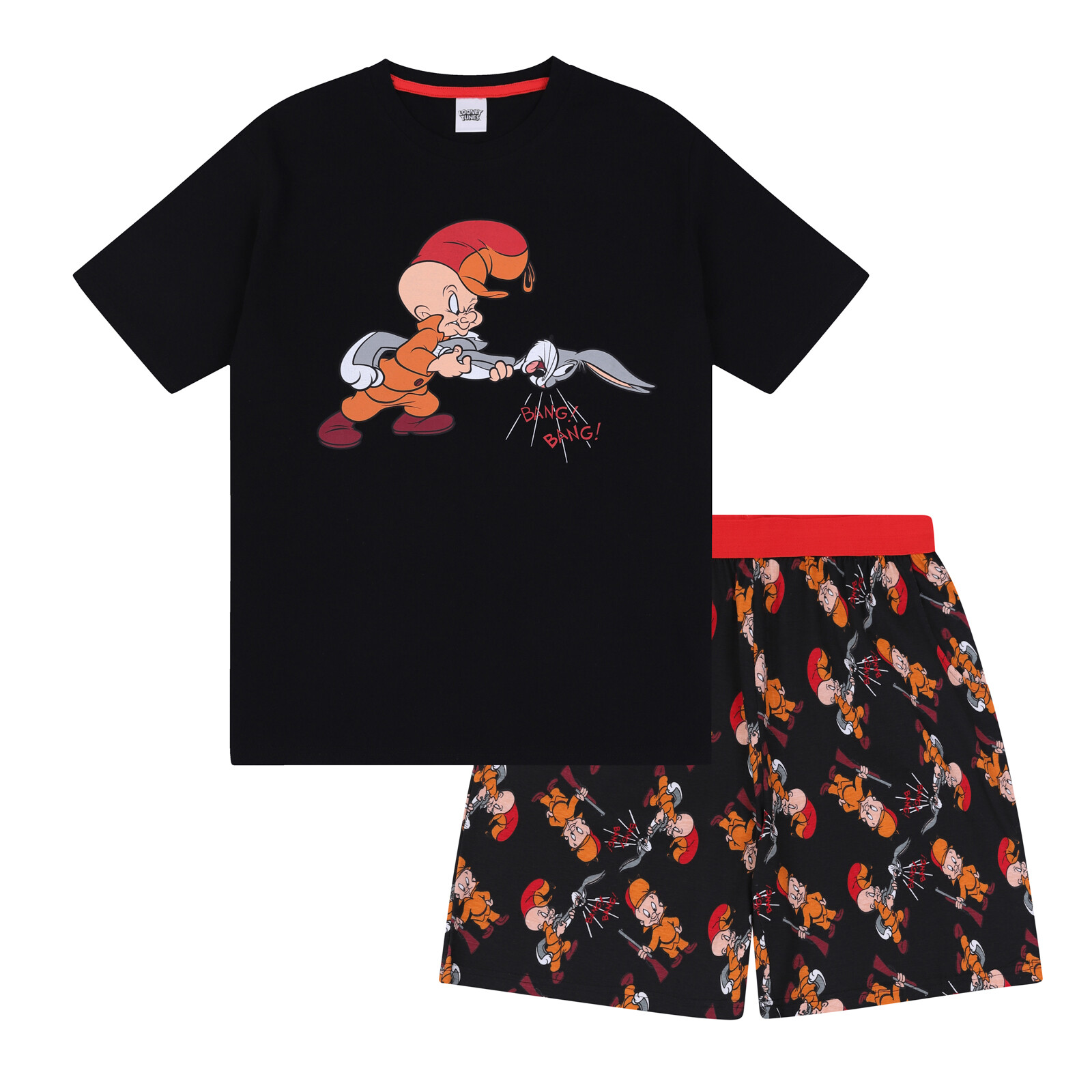 (Black Elmer Fudd, Small) Looney Tunes Space Jam Taz Daffy Duck Elmer ...