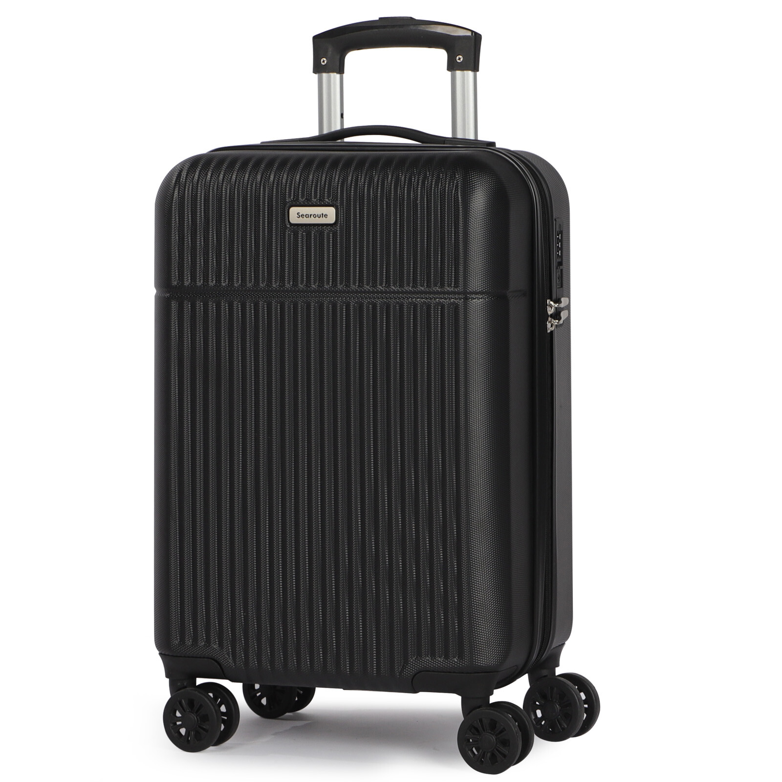 21-inch Suitcase with 4 Wheels, ABS Hard Shell Lightweight Carry on ...