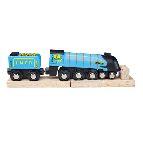 Bigjigs Rail Heritage Collection Mallard Wooden Train - Mallard Toy ...