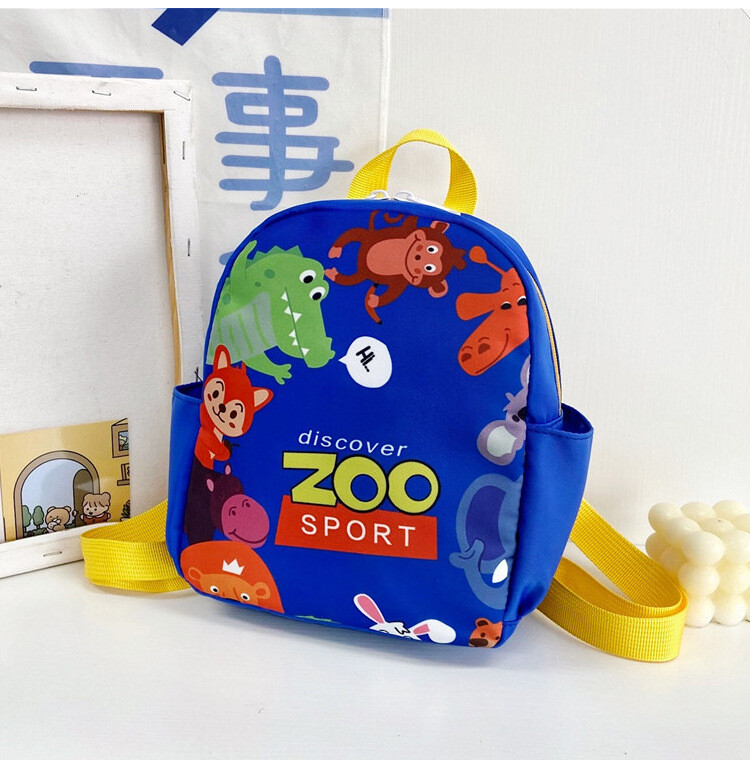 (Style K) Disney Cartoon Character Printed Backpack School Bag Children ...